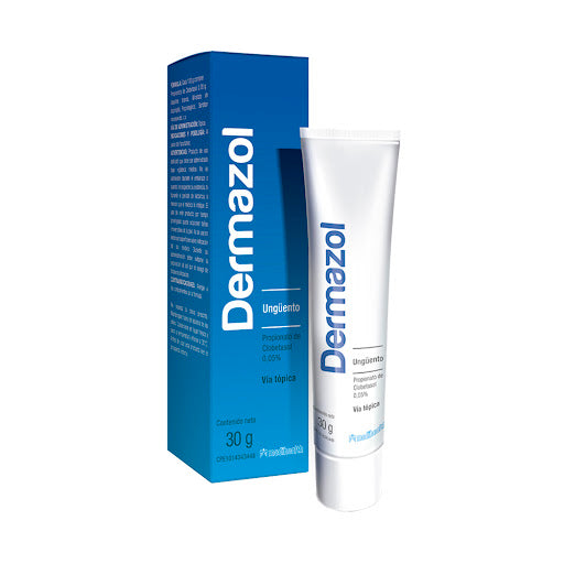Medihealth - Dermazol Clobetasol 0.05% Ungüento x 30g – Clínica ...